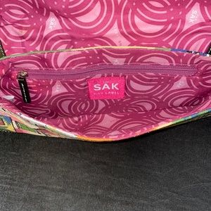 The Sak | Bags | The Sak Pink Label Tropical Palm Tree Canvas Shoulder ...